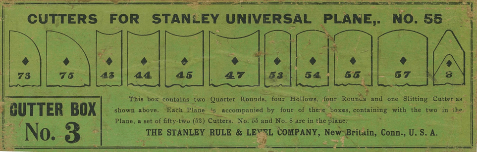 Stanley 55 Cutter boxes – Ch'Gans random bits and bobs